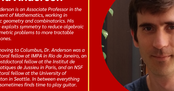 Member Spotlight - David Anderson | The STEAM Factory at The Ohio State ...