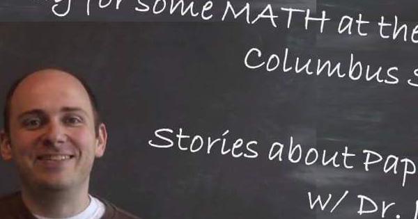 Columbus Science Pub: Folding paper and other math stories with Dr. Jim ...